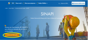 Baixar tabela SINAPI - Passo a passo